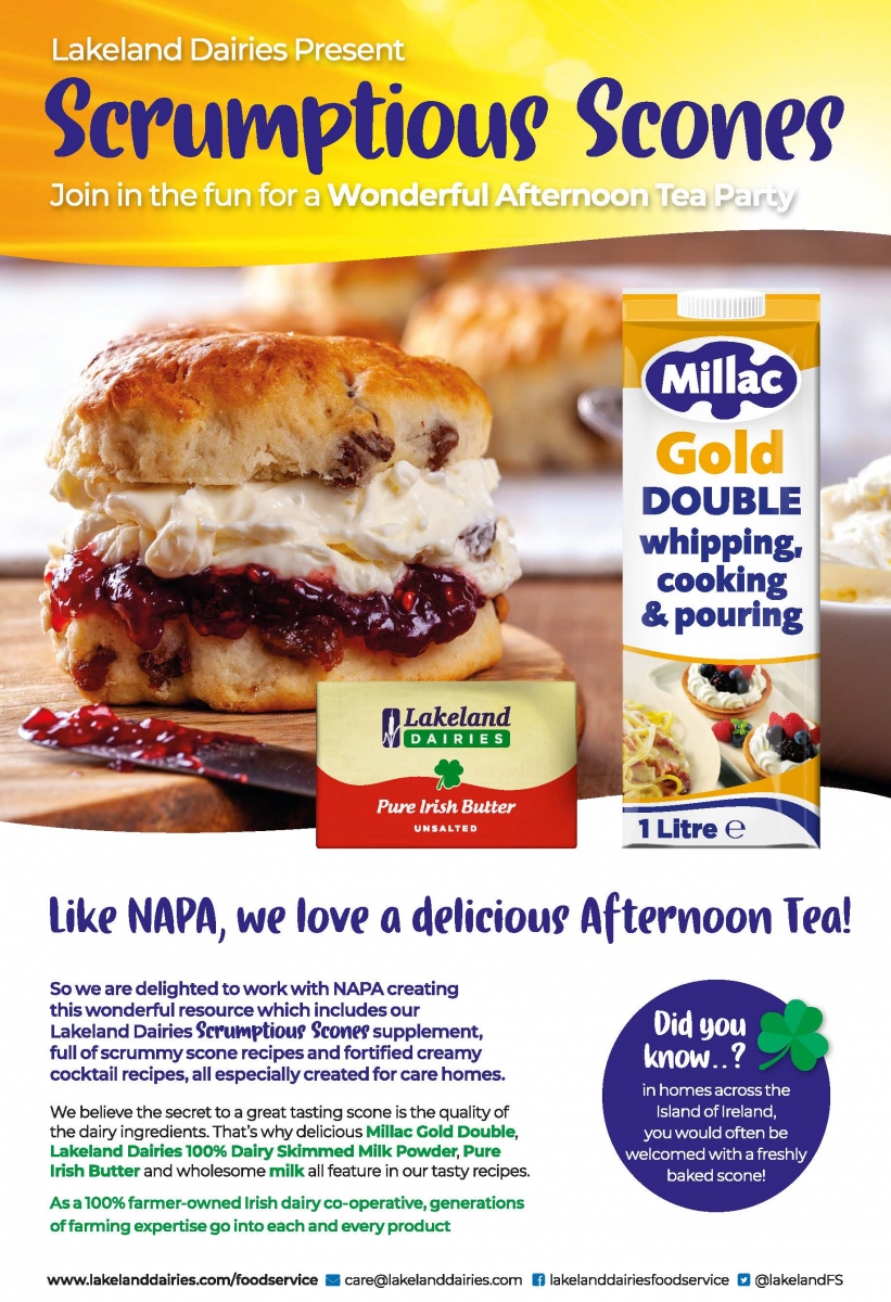 NAPA Afternoon Tea Week Resource | Lakeland Dairies Foodservice